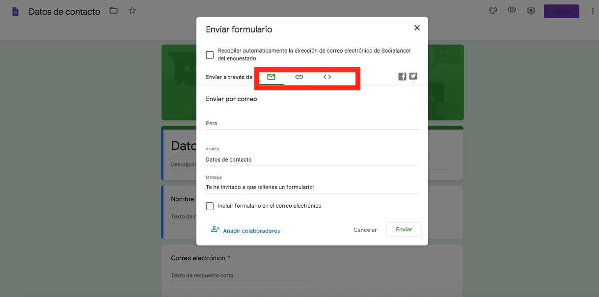 Google Forms: plantillas ejemplos de formularios de Google