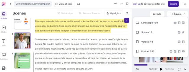 Editor de video con Inteligencia Artificial: conoce Vizard