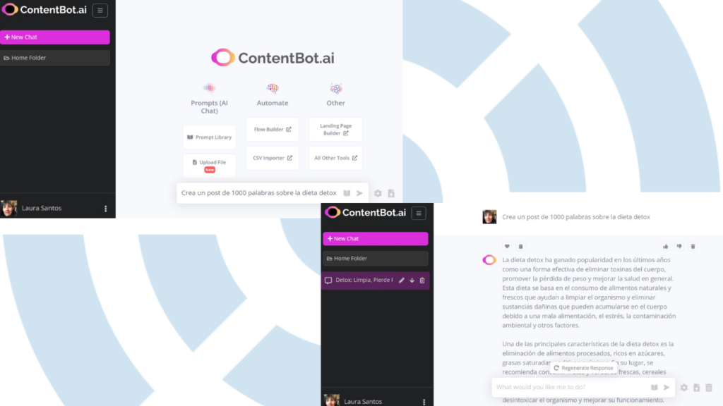 ContentBot AI: Escribe, programa y publica (ahorra tiempo)