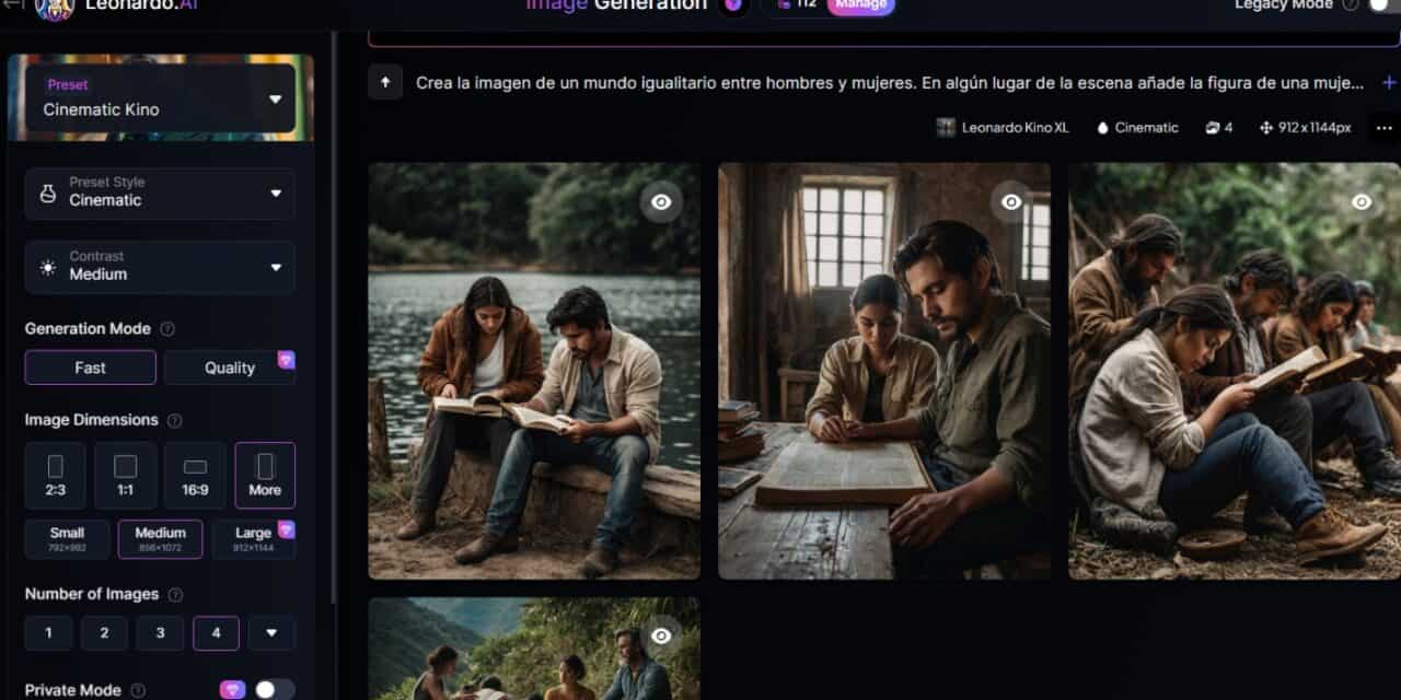 Leonardo IA: Crea imágenes increíbles. Tutoriales 2025